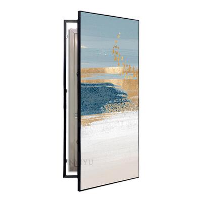 配电箱大尺寸消火栓装饰画定制