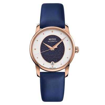 【自营】中古未使用美度贝伦赛丽系列女士手表瑞士腕表自动机械