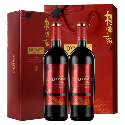 王朝官方梅鹿辄红标禧悦礼盒
