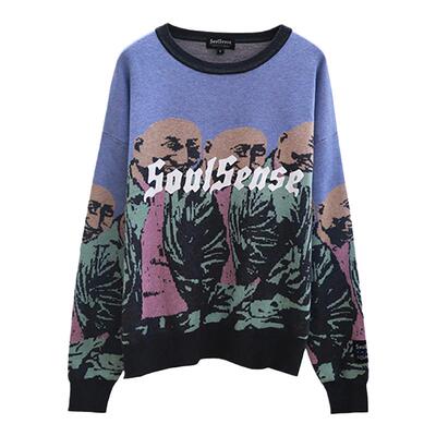 soulsensex艺术家方力钧针织衫