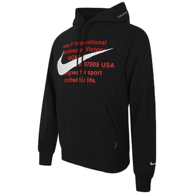 耐克男子加绒连帽套头衫