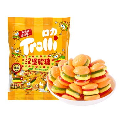 口力汉堡包橡皮糖108g×1袋