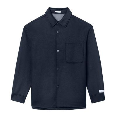 【羊毛混纺】ZIOZIA男士秋冬短款休闲毛呢夹克外套ZWJD3318J