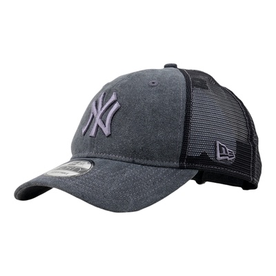 韩国代购NEWERA纽亦华940软顶网眼夏季防晒通风大标NY棒球帽黑灰