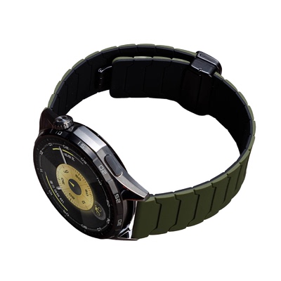 适用华为GT/Watch磁吸硅胶表带