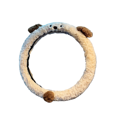 汽车方向盘套冬季毛绒2025新款女