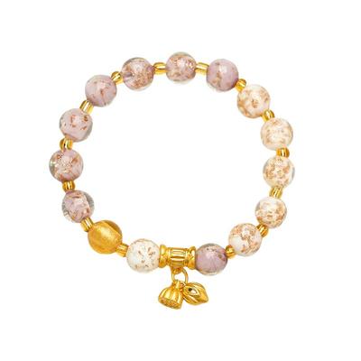 五台山寺庙夜光琉璃手串