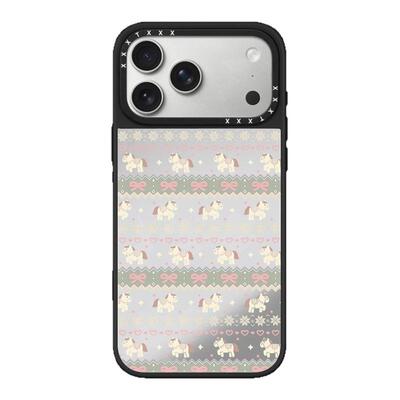 CASETiFIY联名费尔岛蝴蝶结木马16pro适用iPhone17ProMax苹果15plus手机壳14磁吸13可爱卡通华强北平替潮壳女
