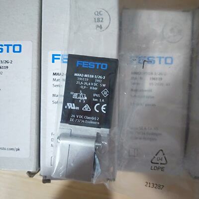 议价FESTO/费斯托 电磁阀 MHA2-MS1H-3/2G-2 196119现货