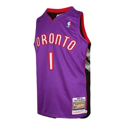 MN猛龙队麦迪99-00赛季1号球衣