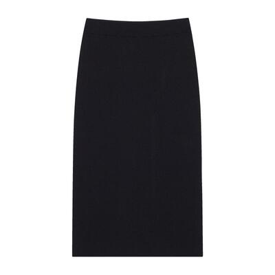 BLUE ERDOS春季气质通勤H型直筒松紧腰半身裙B255F0002