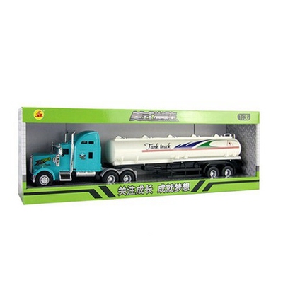 加长油罐车惯性仿真运输儿童玩具