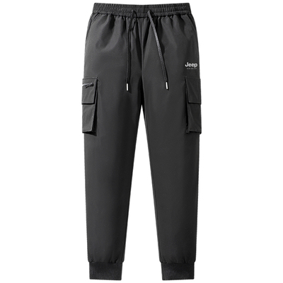 jeep吉普冬季保暖防风防水羽绒裤