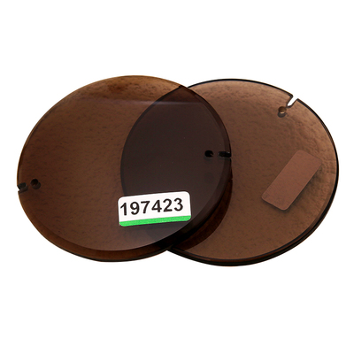 水晶石头镜片水晶石头眼镜片400弯天然原石打磨复古圆形可定制