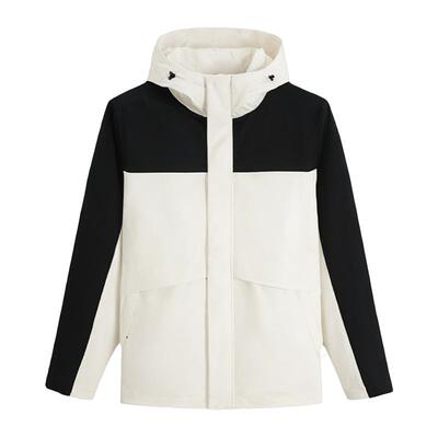 牧高笛户外防风夹克防泼水透气徒步登山服骑行耐磨工装冲锋外套男