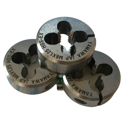 可调圆板牙含钴YAMAWA板牙不锈钢