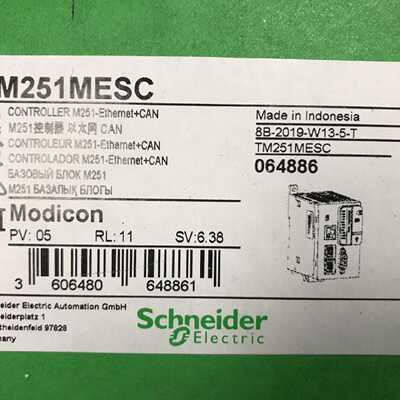 议价施耐德可编程控制器TM251MESC/TM251MESE，全新原装正品现货