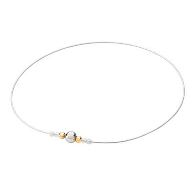 Phiten法藤羽生同款镜面钢丝项环