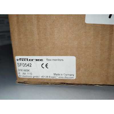 议价全新IFM易福门SF0542流量传感器德国产原装带维修