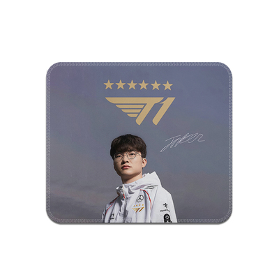s15英雄联盟全球总决赛6星T1FAKER鼠标垫2025新款可定制图案文字