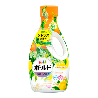 日本宝洁BOLD糖果柔顺花香洗衣液