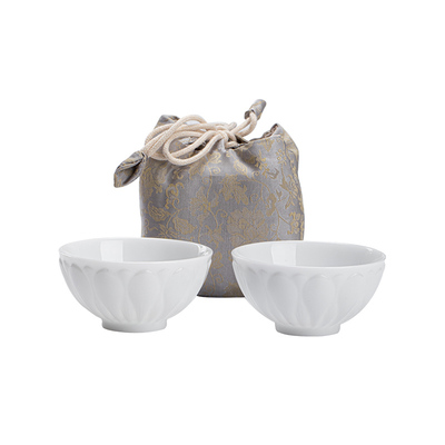 羊脂玉冰种玉瓷主人杯个人专用