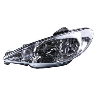 标志206前大灯总成正品