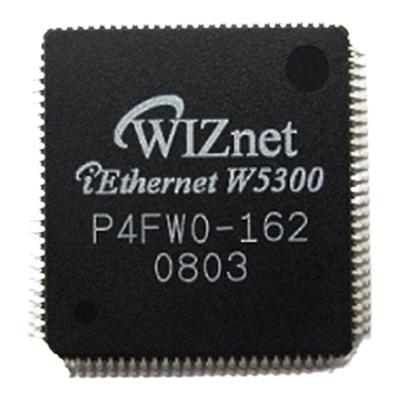 W5300嵌入式高性能以太网芯片LQFP100传输速度比W5500W5100S快