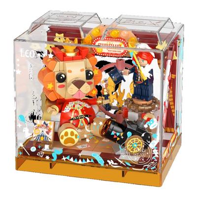 iblock星座潮玩双子座积木294PCS