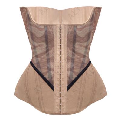 aly网纱轻薄透气形美体塑身衣