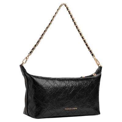 时尚菱格腋下包CHARLES&KEITH