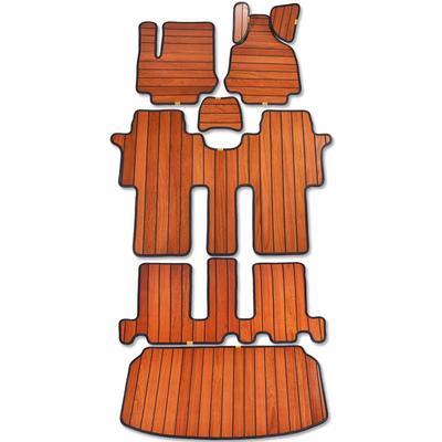 实木地板柚木别克GL8内饰改装