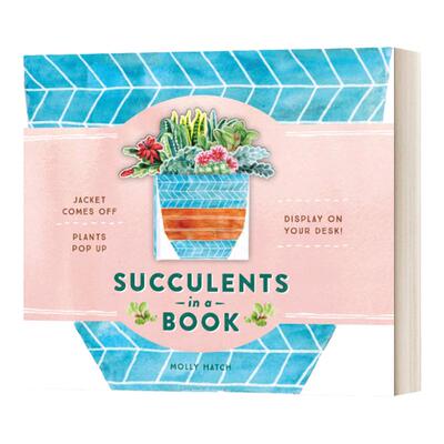 Succulents In A Book (Uplifting Editions) 书中多肉 翻翻立体书