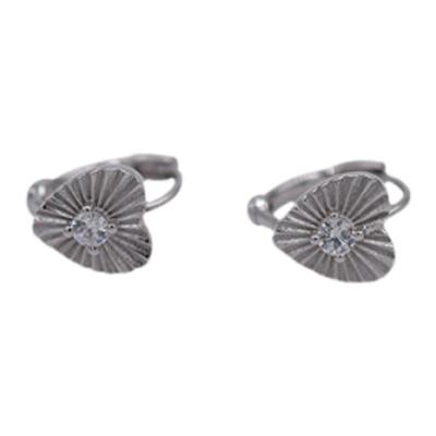 PAUSAANN时尚简约爱心耳钉