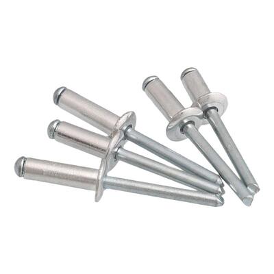 铝制半圆头抽心开口抽芯铆钉