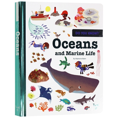 【Do You Know?】海洋和海底生活Oceans and Marine Life 6-12岁少儿自然海洋生物科普百科彩图英文原版 精装图册儿童全英语书