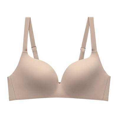 薄款女无钢圈文胸聚拢无痕内衣