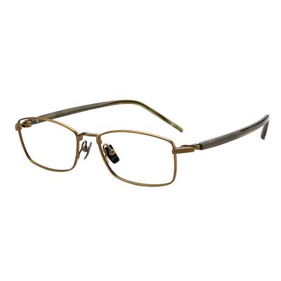 木川146MM眼镜男款近视古铜色