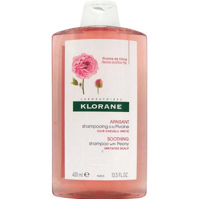 【自营】Klorane蔻萝兰康如芍药头皮洗发水400ml清洁控油头屑去屑