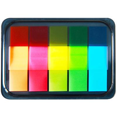 得力记事帖便签纸便利贴条指示条