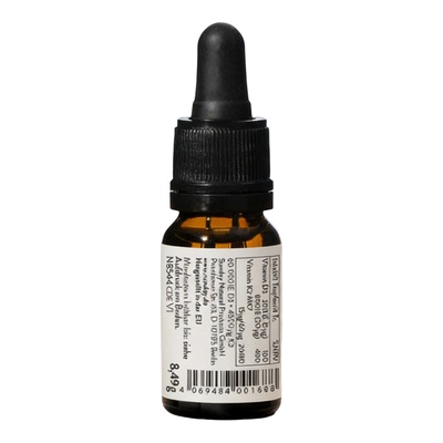 德国Vitamin D3+K2婴幼儿童维生素D3+K2 MK7全反式 (200IE+15ug)