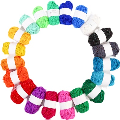 儿童手工DIY编织毛线粘贴画