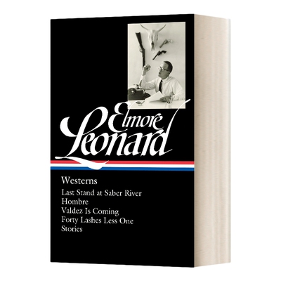 英文原版小说 Elmore Leonard Westerns LOA #308 埃尔莫尔·伦纳德 西部 精装 英文版 进口英语原版书籍