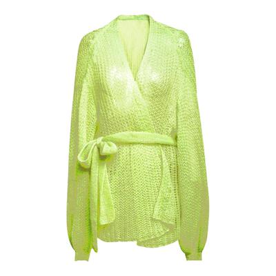 卜柯文镂空开衫外搭针织衫