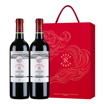 拉菲精选尚品波尔多红酒礼盒送礼