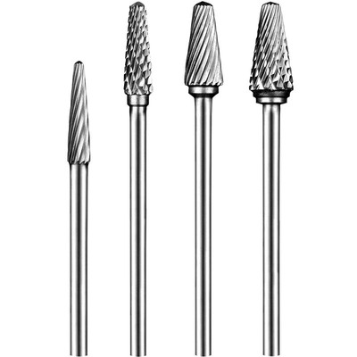 钨钢磨头旋转锉刃具金鹰柄2.35mm