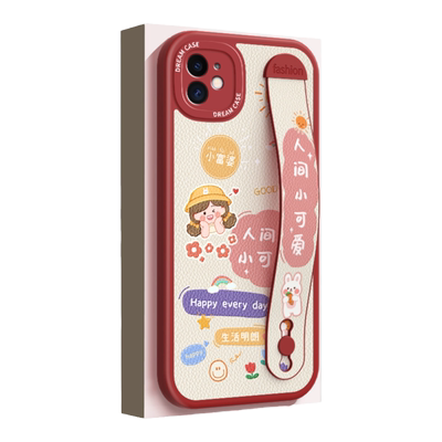 苹果小可爱腕带iphone11硅胶皮质
