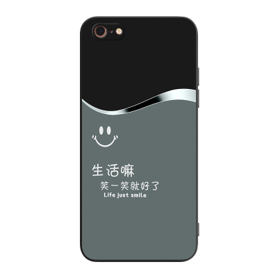 彧玺适用于iphone6plus手机壳ihone6plus木纹i6p保护套iph0ne6plus防摔a1699硅胶a1524肤感A1524软i6pls男女