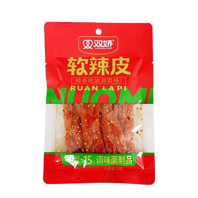 双娇湖南风味软辣皮辣条
