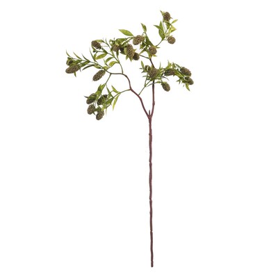 花点馨意高级感长枝米松果仿真花